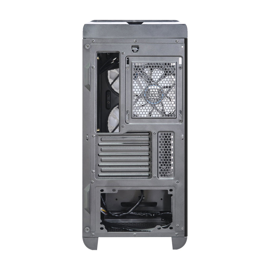 Zalman M3 Plus RGB mATX Mini-Tower Gaming PC Case w/ 4 x RGB Fans Pre ...