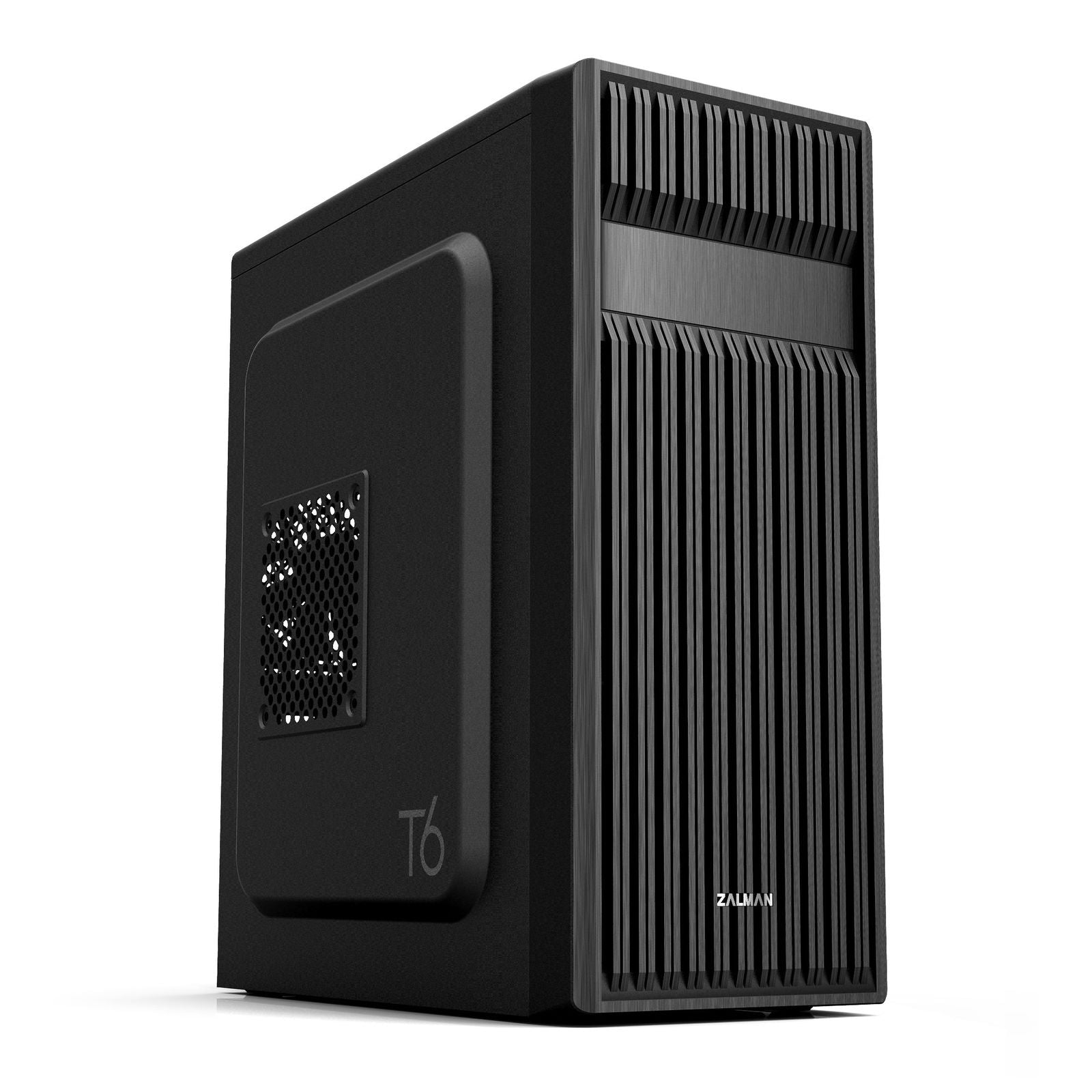 Zalman T6 ATX Mid-Tower PC Case for Workstation Computers w/ 5.25 ODD ...