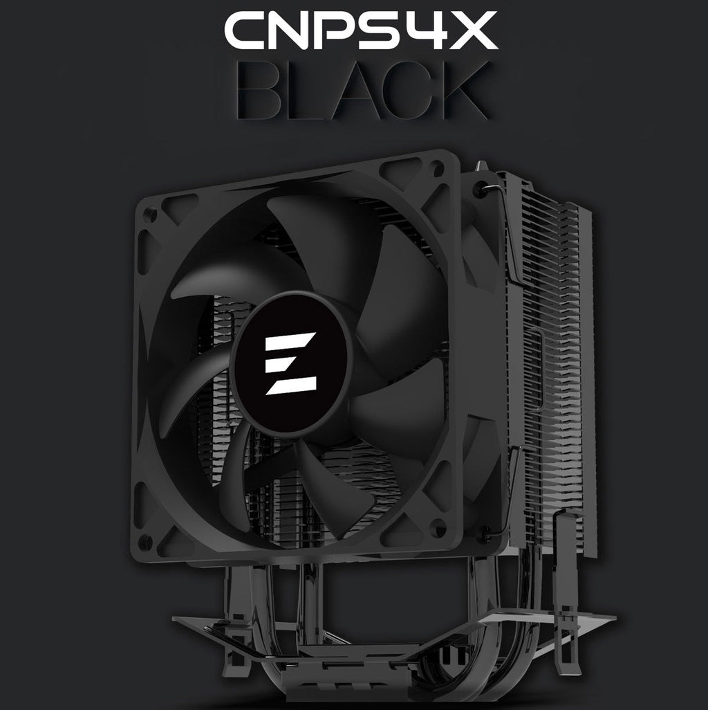 Zalman CNPS 4X Black Edition CPU Air Cooler, LGA1700 & AM5, 92mm Fan ...