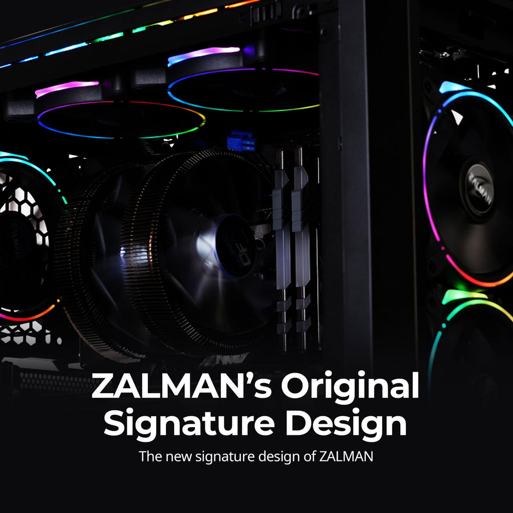 Zalman RFD120A ARGB Ring Fan Addressable RGB 120mm Case Fan – Zalman ...